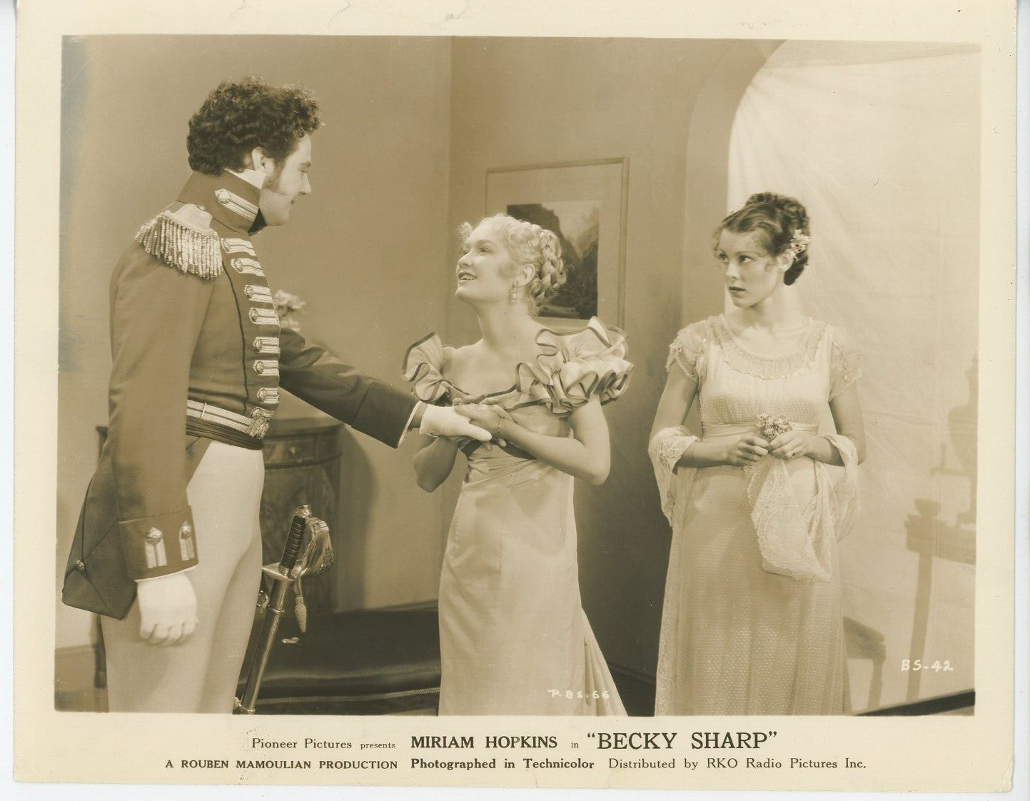Vintage 8x10 Photo Becky Sharp 1935 Miriam Hopkins Frances Dee G. P ...