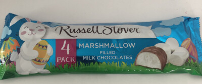 Russell Stover Milk Chocolate Marshmallow Easter Eggs 1ea 4pack SHIPS N ...