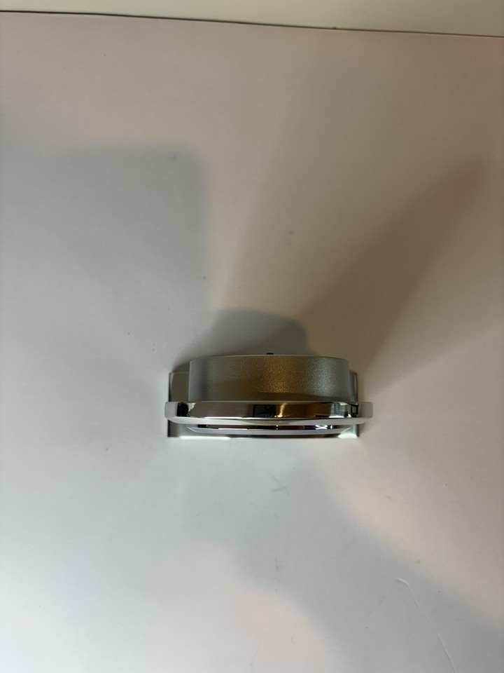 Seiko Westchester Executive Alarm Clock, Gray Analog, Quartz QHE163SLH ...