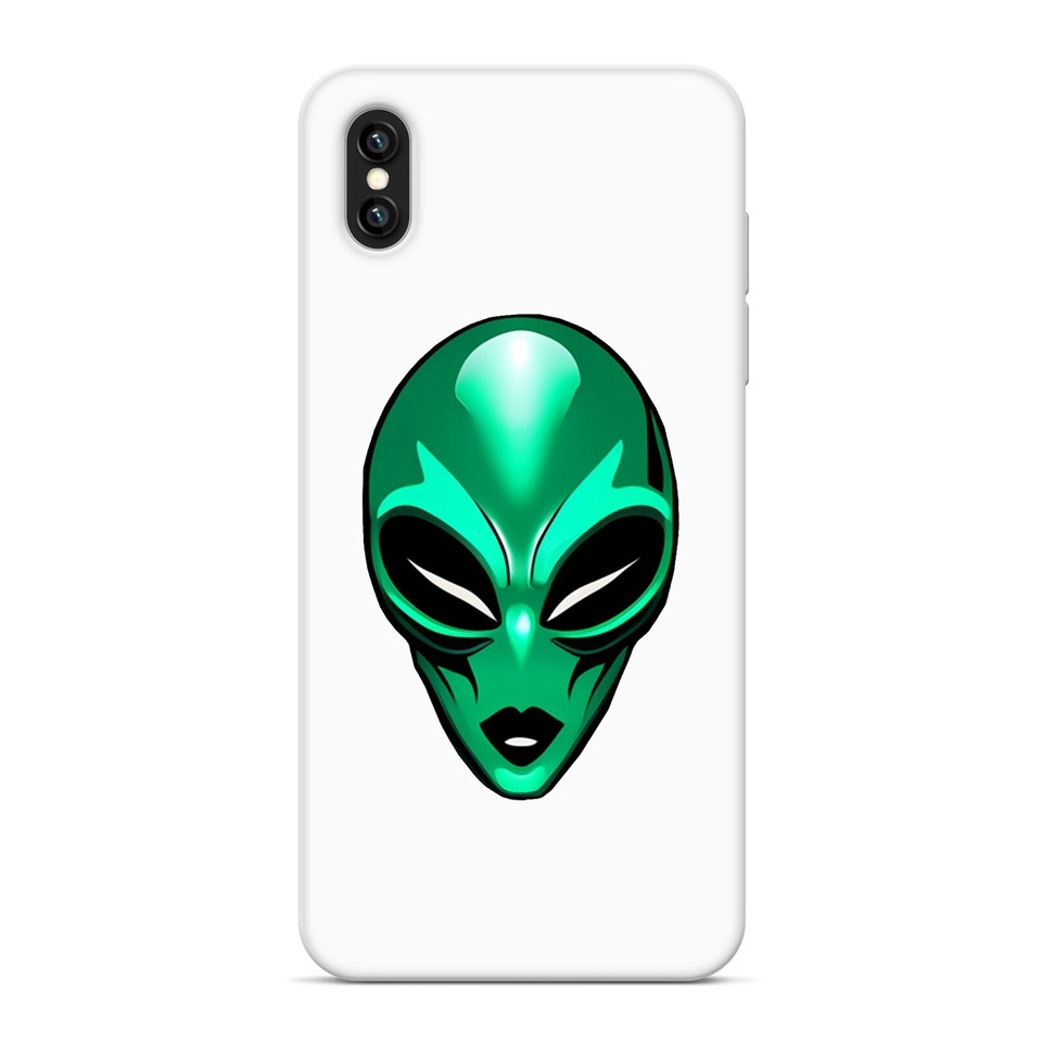 ALIEN Head Sticker Believe UFO Space Extra Terrestrial Vinyl Car Bumper ...