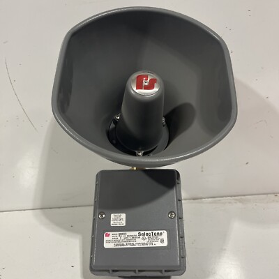Federal Signal 302GC Amplified Speaker 1.5Amp 24V DC | eBay