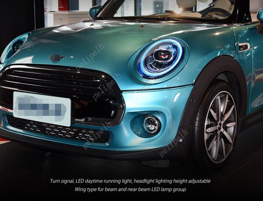 For MINI Cooper F55 F56 F57 14-21 LED DRL Headlights assembly colorful ...