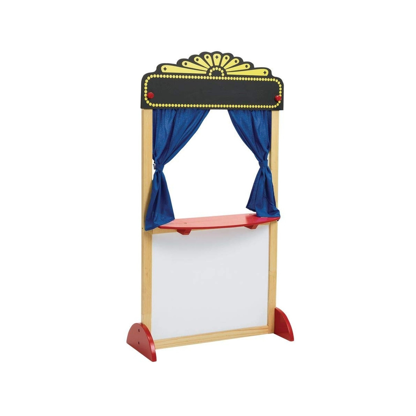 Excellerations Free-Standing Dramatic Play Puppet Theater with Dry ...