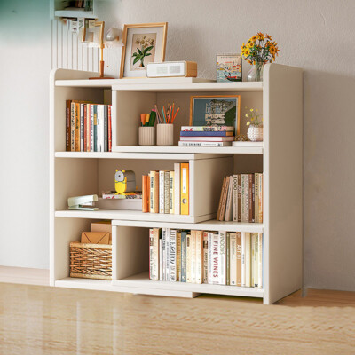 Storage Shelf Retractable Desktop Expandable Table Book Rack Cabinet ...