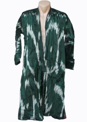 UZBEK TRADITIONAL AMAZING "ADRAS" CHAPAN ROBE | eBay