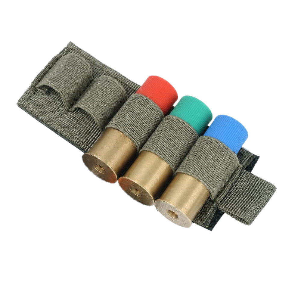 Tactical 5Rounds 12 Gauge Shotgun Ammo Carrier Adhesive Side Saddle ...