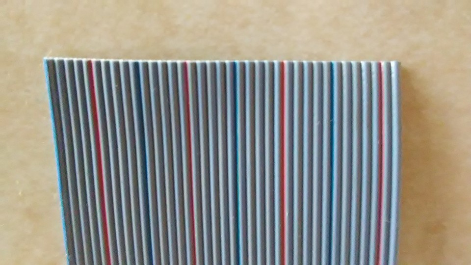 T&B Ansley 37-Circuit Blue Ribbon Cable 1m Length (39") 300V 80C | eBay