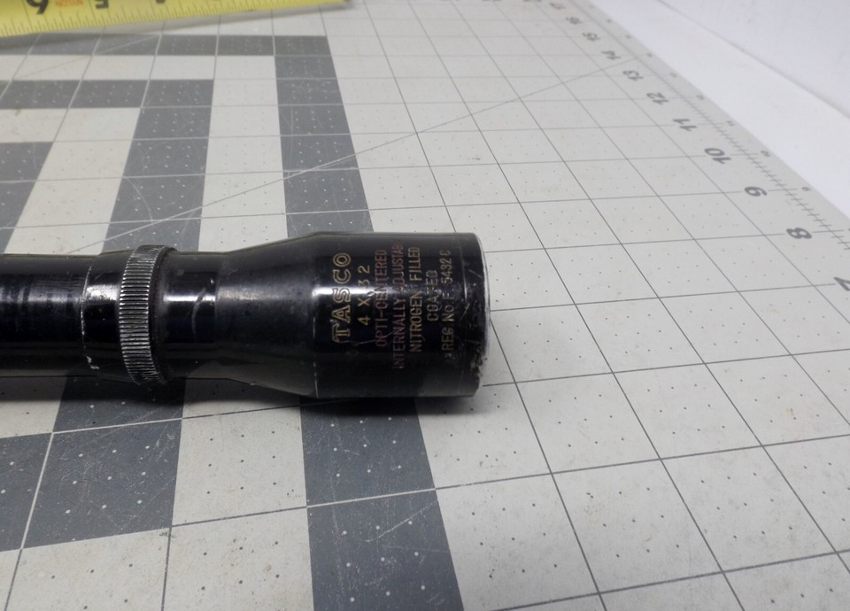Vintage Rifle Scope 4x32 Japan opti-centered nitrogen filled w/ fine ...