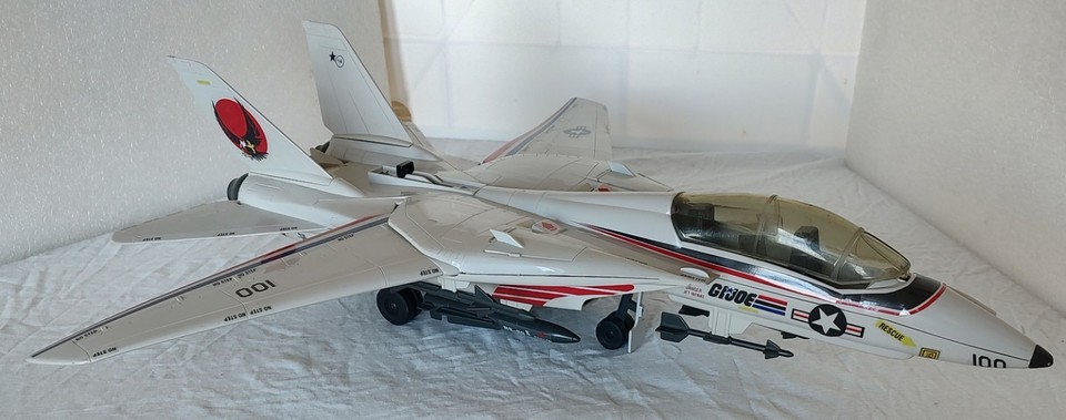 VINTAGE GI JOE 1983 SKYSTRIKER XP-14F COMBAT JET w/ACE PILOT | eBay