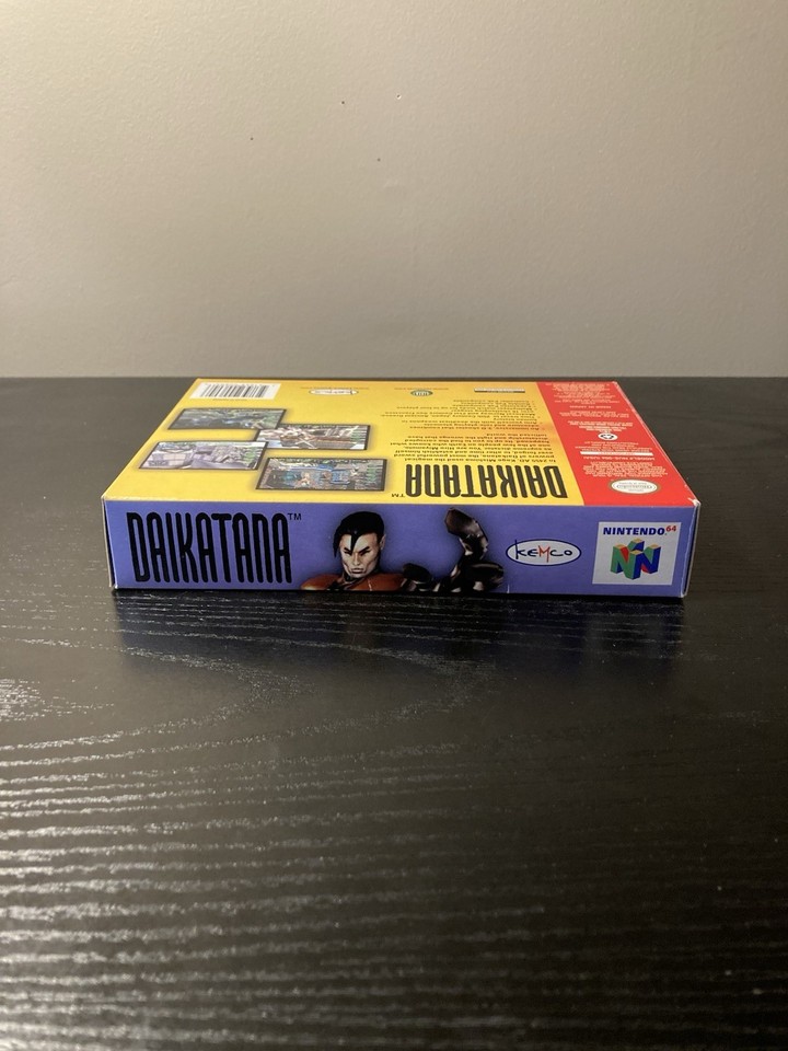 Daikatana N64 Nintendo 64 RARE John Romero 2000 | eBay