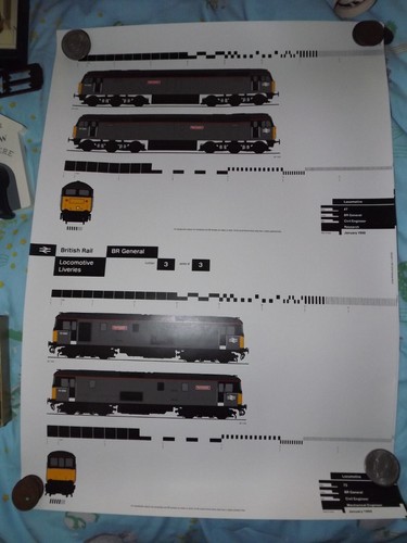 BR Class 47 73 Official Railfreight General Sector Prints Diesel Locos ...