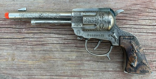 Vintage classic toy cap gun Marshal Matt Dillon Gunsmoke cowboy Free ...