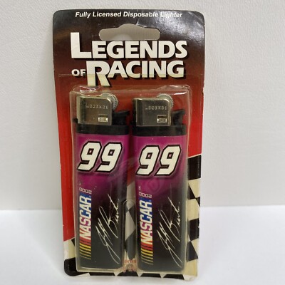 Jeff Burton #99 NASCAR 2000 Lighters Twin Pack Legends Of Racing NIP ...