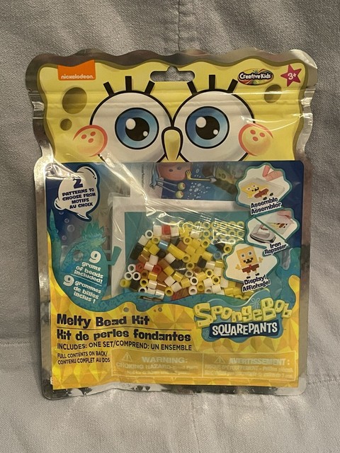 SPONGEBOB SQUAREPANTS MELTY BEAD KIT NICKELODEON CREATIVE KIDS for sale ...