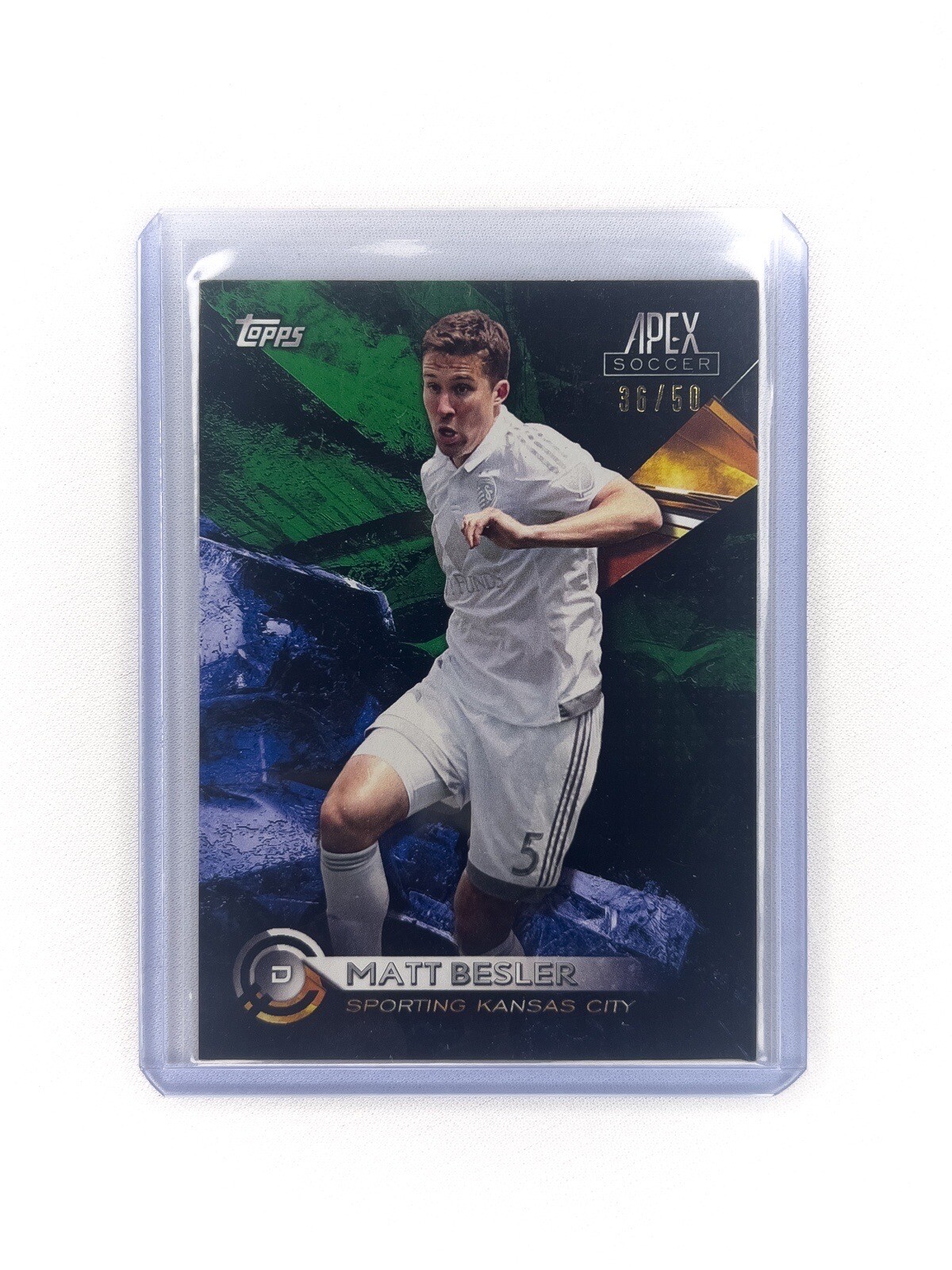 2016 Topps Apex Green Matt Besler /50 Sporting Kansas City | eBay