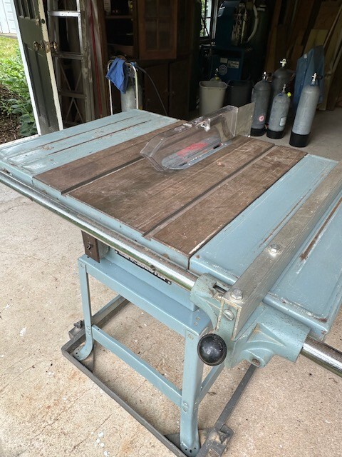 Delta 10" Contractors Table Saw - USA Made | eBay