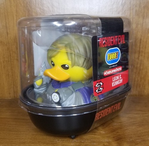 Resident Evil Leon S. Kennedy Tubbz Duck Figure (NEW) **RARE** FREE ...
