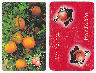 0range Fruits From Spain & Florida.2 Single swap Playing Card | eBay