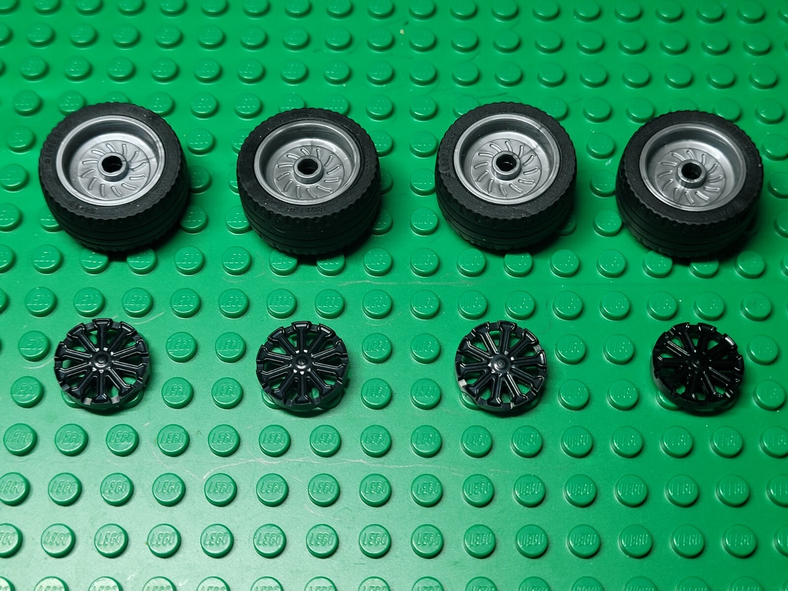 Lego 4x 18977/66727 with car Trims/Hubcaps Various Colours | eBay