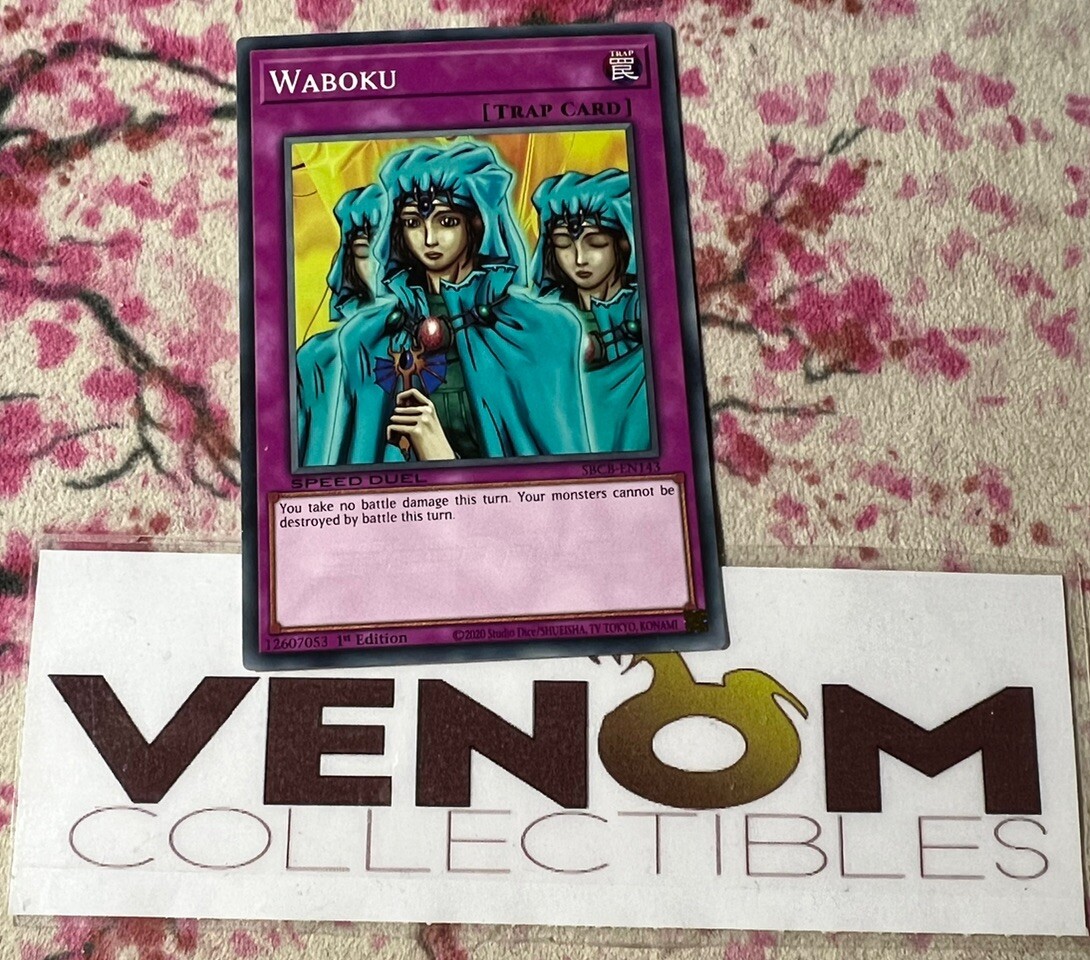 1x (M/NM) - Waboku - SBCB-EN143 - Common - 1st Edition YuGiOh | eBay