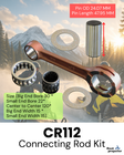 Connecting Rod Kit CR112 For Snowmobile Ski-Doo 1982 - 2001 MXZ 500 MAG ...