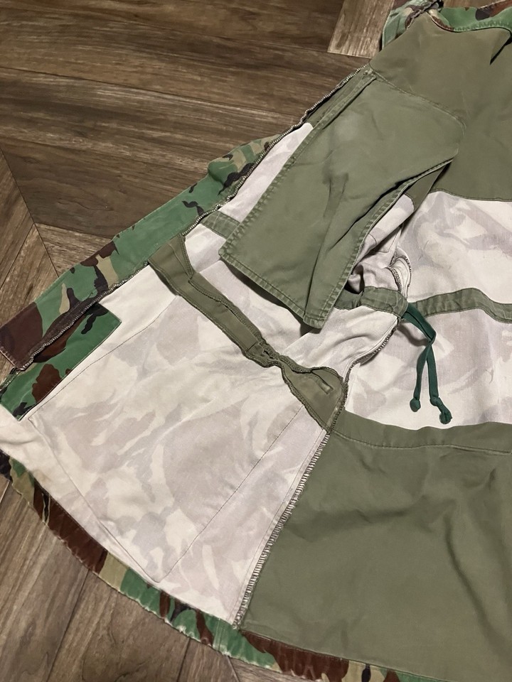 Vintage British Para Smock DPM Camo Parachutist 70s 80s Cotton ...
