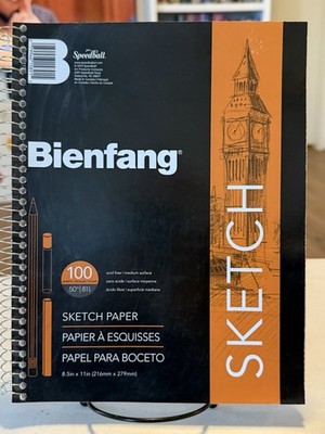 Speedball Art Products Bienfang Spiral Sketch Book 8.5"X11" 100 Sheets ...