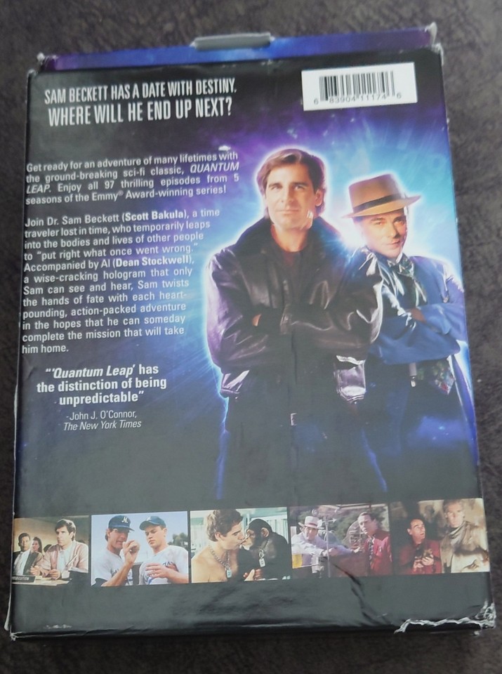 Quantum Leap: The Complete Series DVD: FREE DELIVERY - SPECIAL OFFER ...