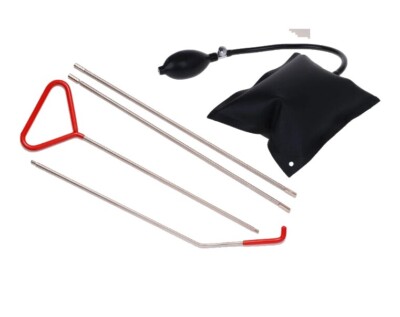 Locked Car Door Opening Tool Kit - Extendable Opening Rods & Inflatable ...