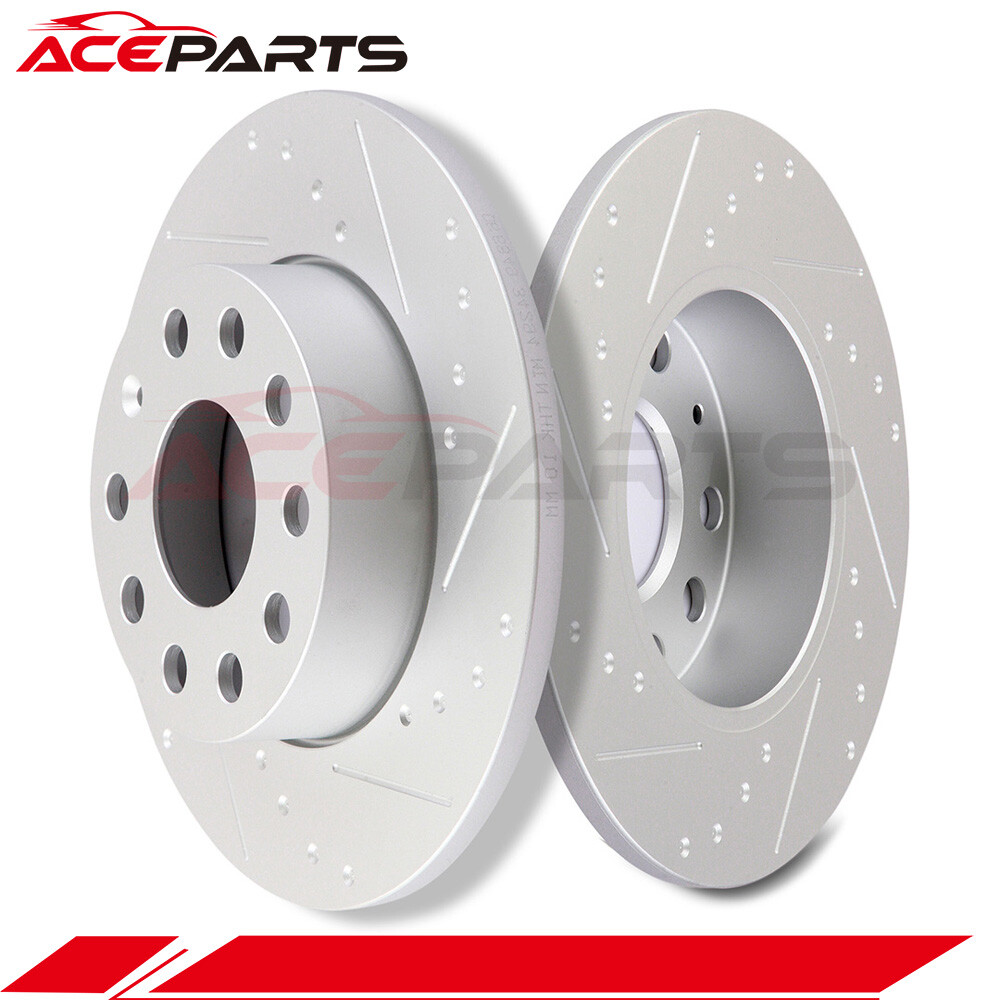 REAR BRAKE ROTORS FOR 2004-2010 INFINITI QX56 NISSAN ARMADA PATHFINDER ...
