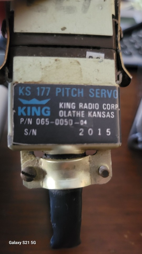 Bendix/King KFC 150 Autopilot KS 177 Pitch Servo P/N 065-0050-04 | eBay