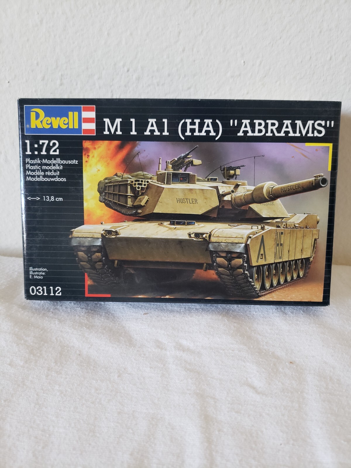 1/72 Revell M1A1 Abrams kit #03112 | eBay