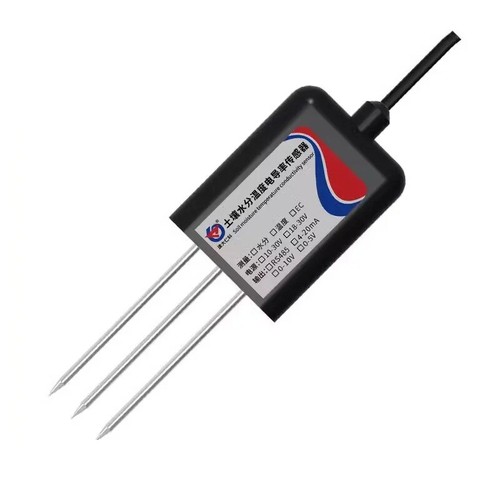 485Type Soil Conductivity Tester Soil Moisture Meter Temp & Humidity ...