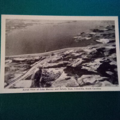Aerial View Of Lake Murray & Saluda Dam Columbia South Carolina ...