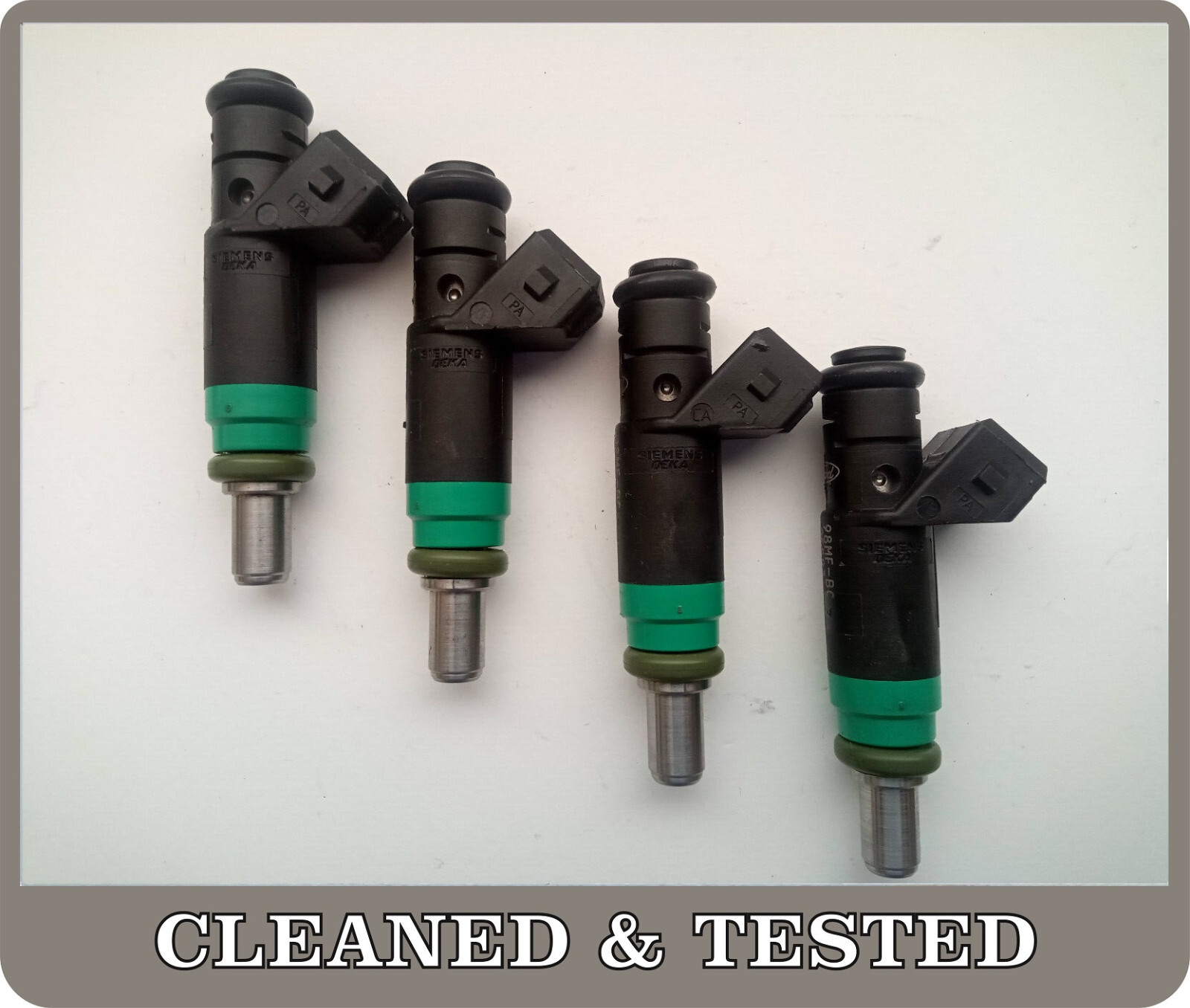 Injectors 98MF-BA 98MF9F593BA Ford Fusion Focus Fiesta Mondeo C-max set ...