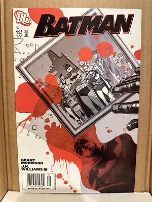 Batman #667 VF Very Late Very RARE NEWSSTAND (2007) | eBay