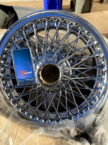 (4) 74' MGB MWS Wire Wheels - New in Box | eBay