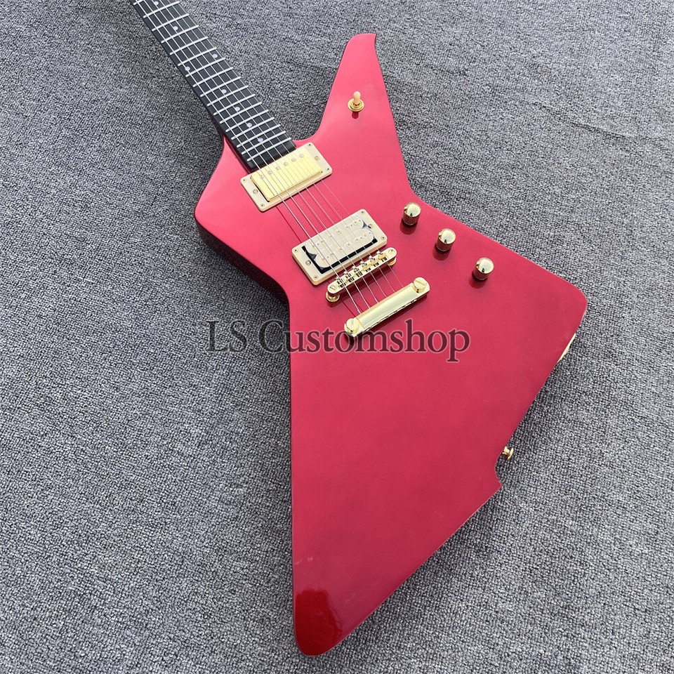 Adrian Smith Candy Apple Red Destroyer Electric Guitar Gold Hardware ...