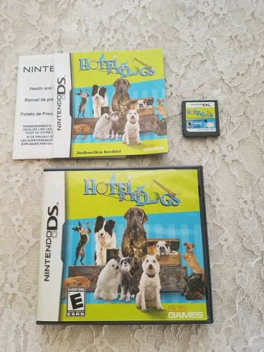 HOTEL FOR DOGS Nintendo DS GAME COMPLETE: CASE, GAME & MANUAL ...