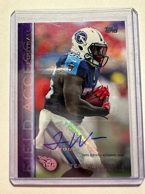 K43,827 - 2015 Topps Field Access Auto Purple #4 Terrance West #/25 | eBay