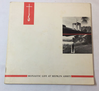 1966 book/booklet MONASTIC LIFE AT MEPKIN ALLEY ~ 8x8 inches ~ 32 pages ...