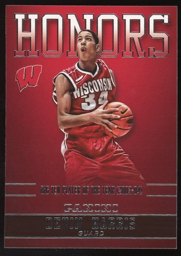 2015 Panini Collegiate Wisconsin Devin Harris Honors Insert | eBay