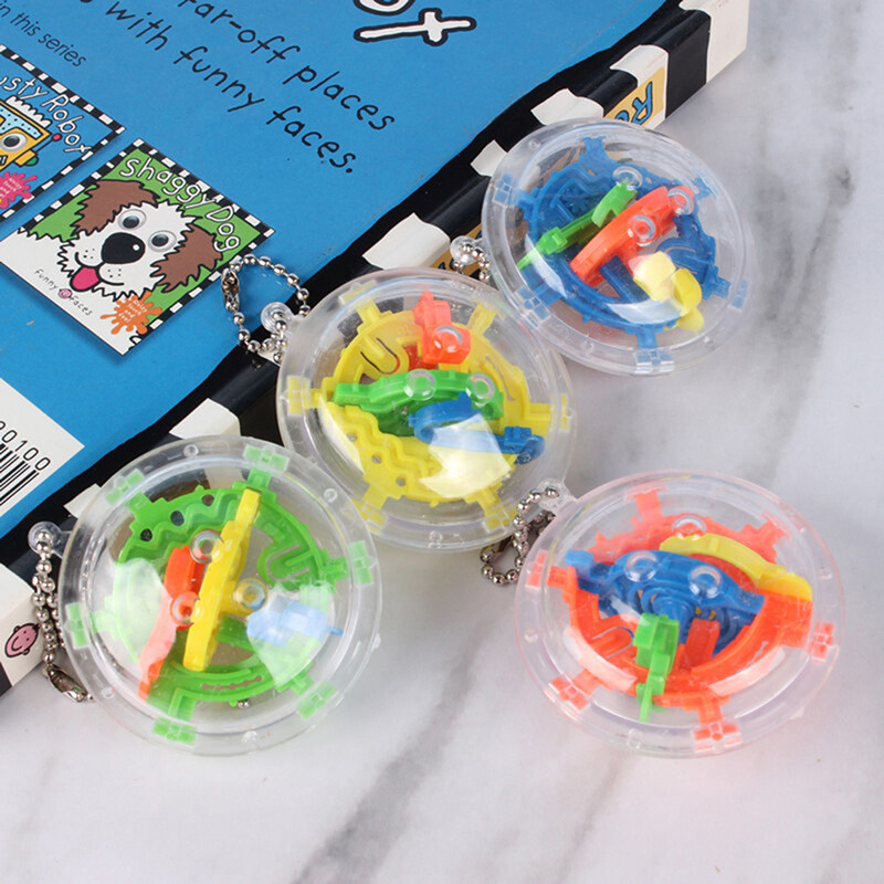 Maze Ball Magical Intellect Ball Puzzle IQ Balance Game Toy Children's ...