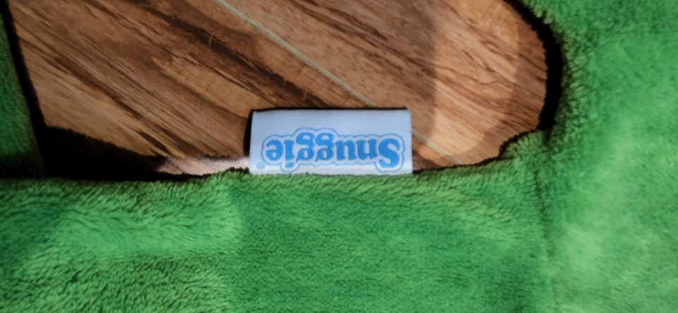 Snuggie Tails Dragon Tail Kids Blanket Throw Green Cozy Super Soft As ...