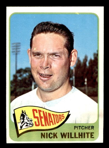1965 Topps Baseball #284 Nick Willhite EX/MT *f1 | eBay
