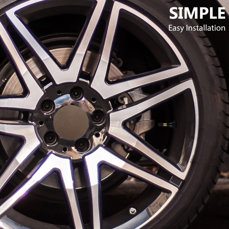 4pcs Car Wheel Hub Central Caps Automotive Tire Hub Caps Replacement ...