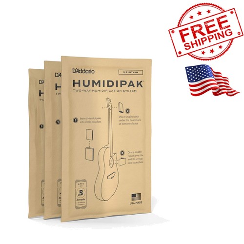 3-Pack of Maintenance-Free Guitar Humidifier Packs for Optimal Humidity ...