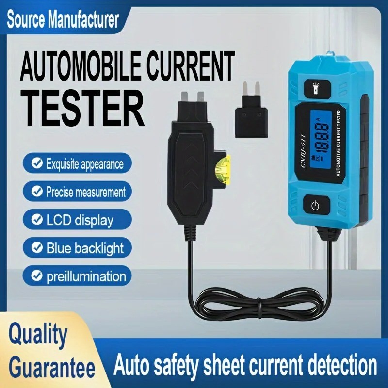 Car Circuit Tester Fuse Voltmeter Ammeter 12V Automotive Current ...