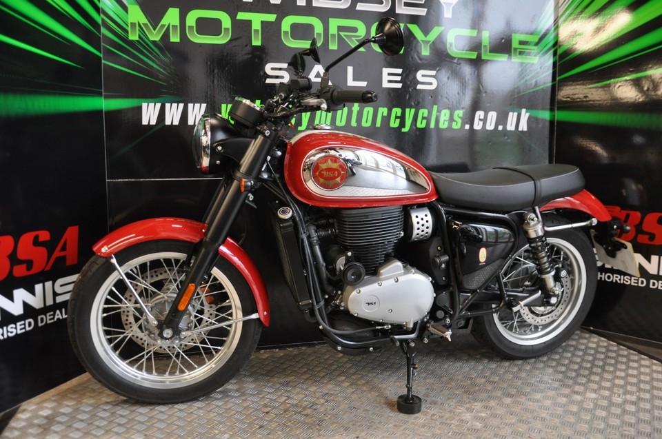Pre-Reg Demos - 21 miles - BSA Gold Star 650 - Green - Red - Legacy ...