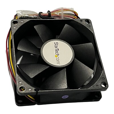 Startech FANBOX2 80x25mm Computer Case Fan w/ 3 Pin TX3 Connector NEW ...